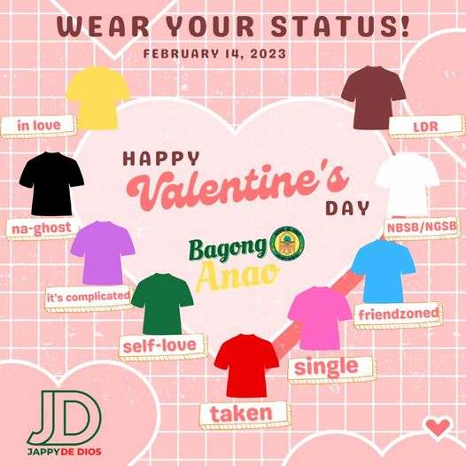 Wear Your Status A Valentine Day Special At Bagong Anao